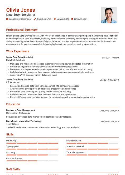 19 Medical Data Entry Clerk Resume Examples And Templates For 2024 Resumedesignai