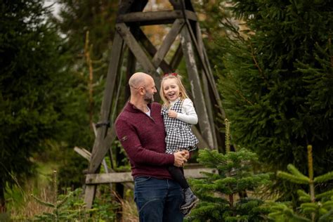 Christmas Tree Farm Photoshoot Bristol