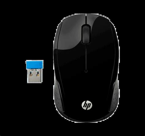 Hp 200 Black Wireless Mouse Apex Computer