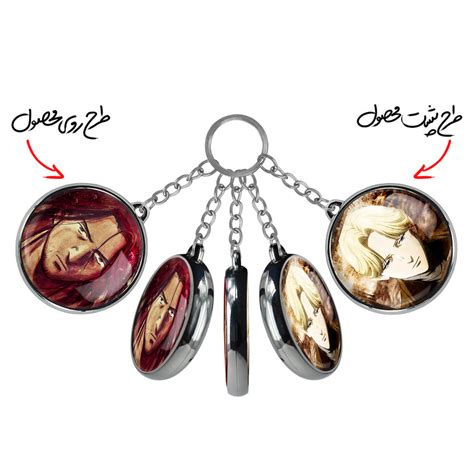 مشخصات، قیمت و خرید جاکلیدی خندالو طرح یوهان لیبرت و دکتر کنزو تنما انیمه مانستر Monster مدل