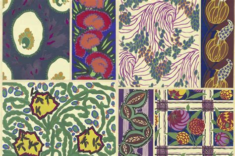 Séguys Floréal 20 Stunning Art Nouveau Flower Pattern Designs