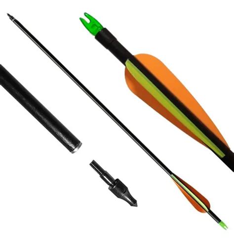 Flechas Arco Compuesto Fibra De Vidrio 32 Intercambiable Mercadolibre