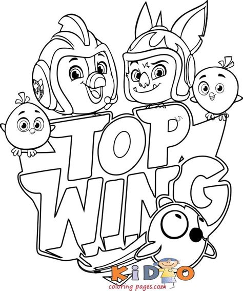 Top Wing Coloring Pages 2025