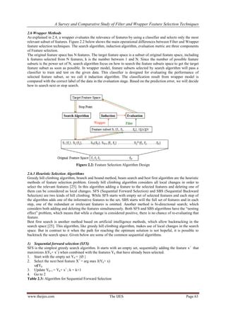 A Survey and Comparative Study of Filter and Wrapper Feature Selection Techniques | PDF