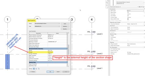solved how can i add column top and bottom level numbers or level