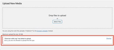 sorry this file type is not permitted for security reasons how to
