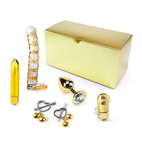 Golden Treasure Set All Sex Toy Kits On ♀️♂️ Edenfantasys