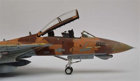 F 14d Vf 11 1995 Temporary Brown Splinter Scheme Ready For Inspection Large Scale Planes