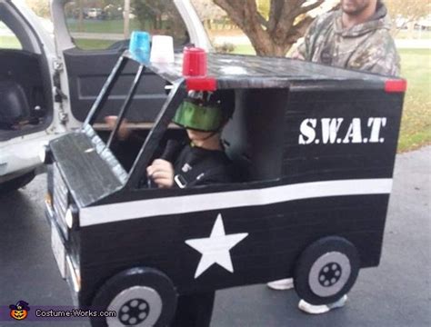 Swat Man And Truck Costume Coolest Diy Costumes