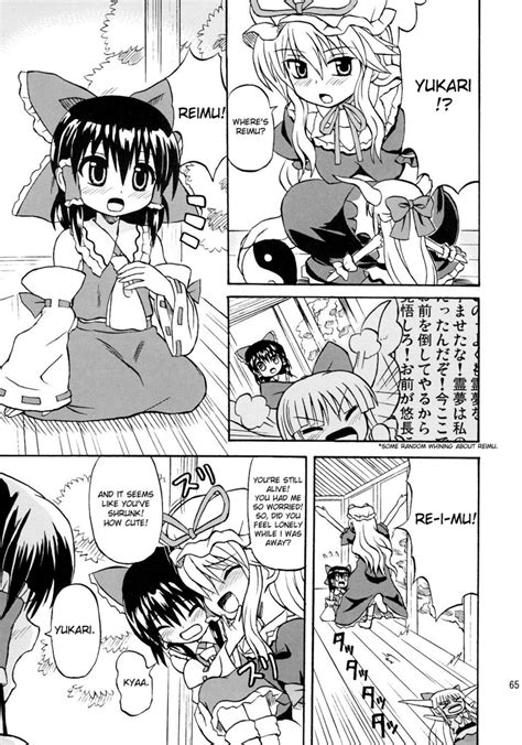 Hakurei Reimu Yakumo Yukari And Ibuki Suika Touhou Drawn By Takaku