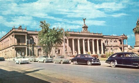 Vintage Postcard View Of Palacio De Gobierno State Capitol Monterey Nl
