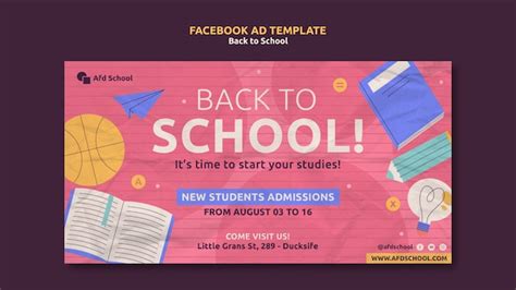Facebook Template For Students