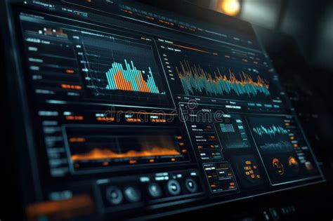 Modern Financial Dashboard Showcasing Data Analytics And Insights With