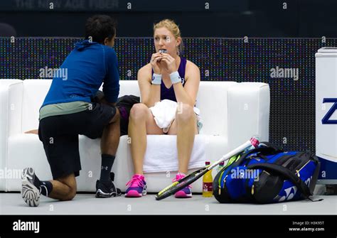 Linz Austria 9 October 2016 Julia Boserup In Action At The 2016 Generali Ladies Linz Wta