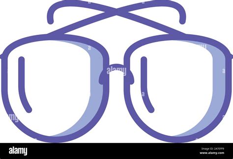 Cute Glasses On White Background Vector Illustration Design Stock Vector Image And Art Alamy