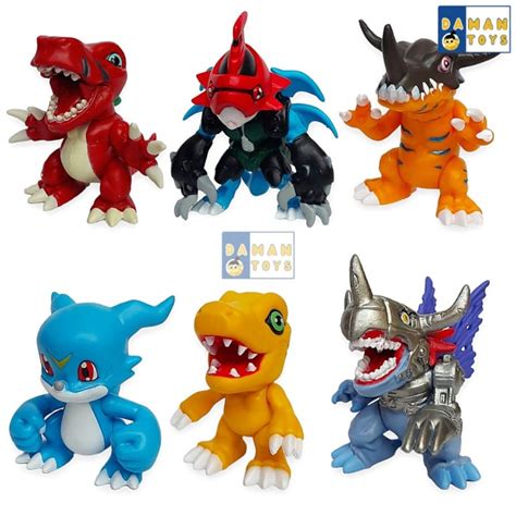 Jual Figure Digimon Monster Agumon Metalgreymon Vemon Paildramon Tyrannomon Shopee Indonesia