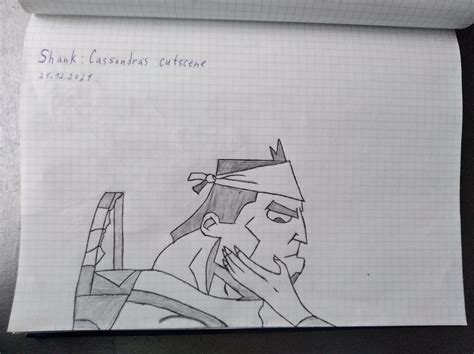 Shank Art By Pencil And Black Pen Better Than Ive Expected Rfanart