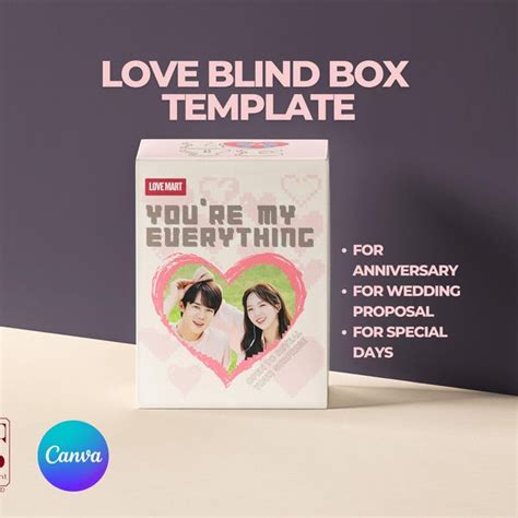 Custom Blindbox Template Etsy