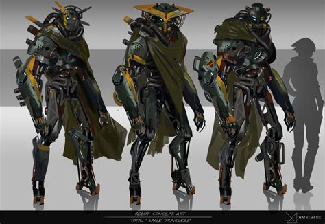 Robot Concept Art Total Advertising Behance
