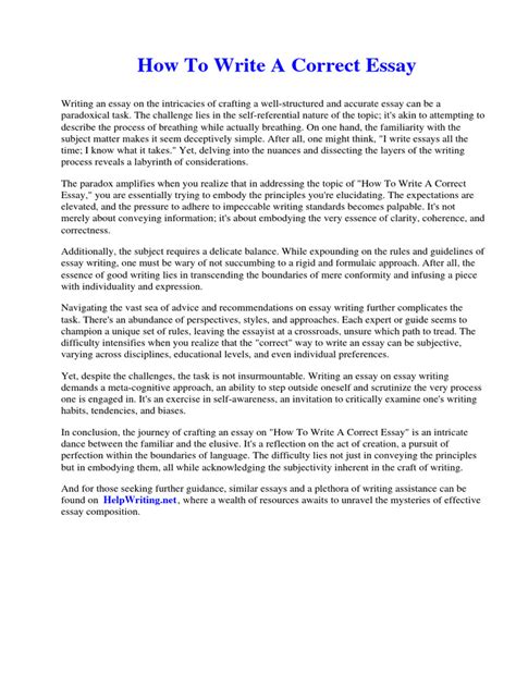 How To Write A Correct Essay Pdf Constitution Vaccines