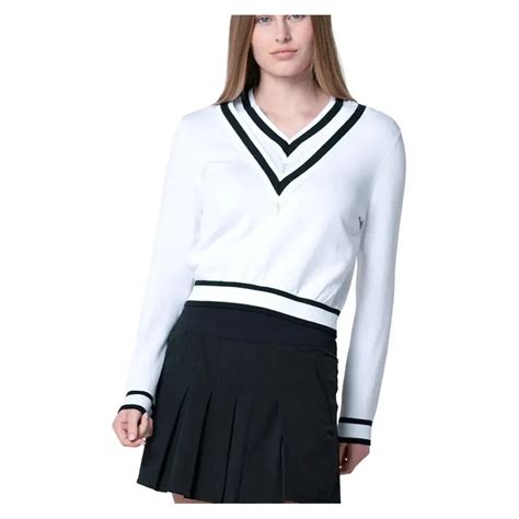 Womens Victory V Neck Tennis Sweater Tennis Express