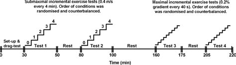 Experimental Overview For Submaximal And Maximal Exercise Tests