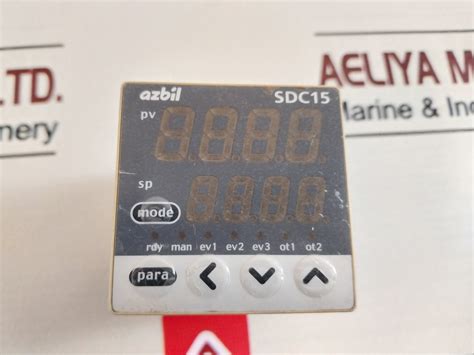 Azbil Sdc15 Temperature Controller Aeliya Marine