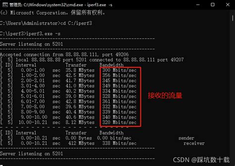 iperf3 网络上下行测速工具 iperf3 测速 csdn博客