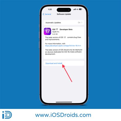 Download Ios 17 Beta Profilepublicdeveloper On Iphone Ios Droids