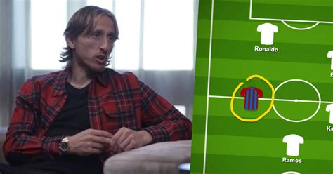 Modric Names One Blaugrana In His 5 A Side Team — Barca Fans Used To Criticise This Player A Lot