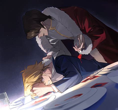 Kaiba Seto And Jonouchi Katsuya Yu Gi Oh And More Drawn By Inkerpape Danbooru