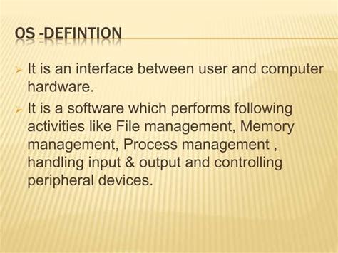 Operating System DOS Pptx