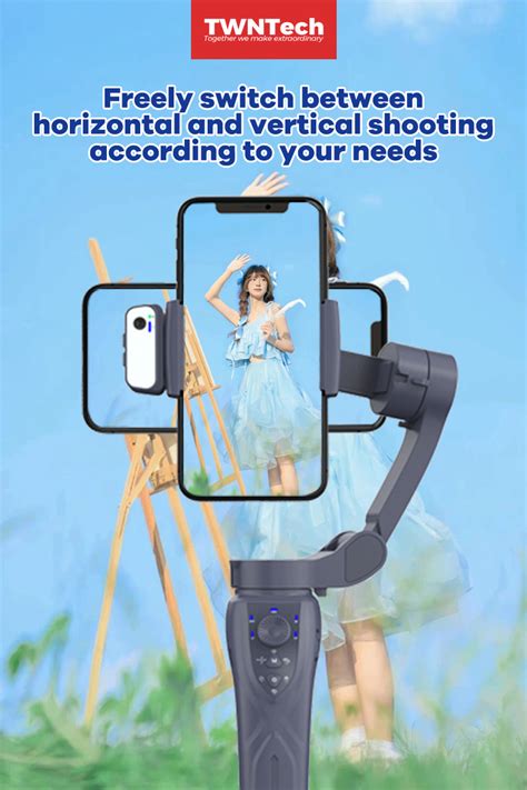 Catch The 2024 Twnt F12 Smartphone Gimbal Now With Magnetic Tracking