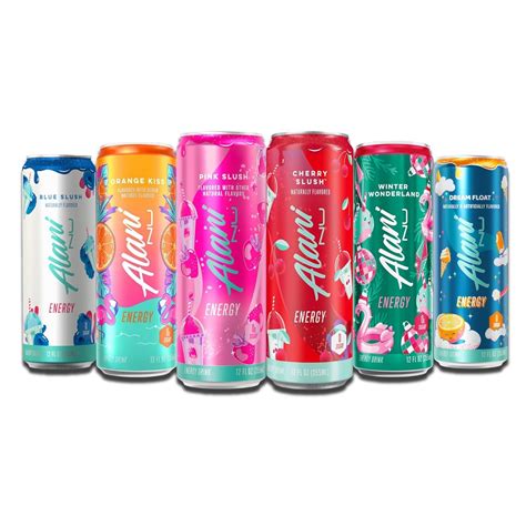Alani Nu Energy Drink Variety Pack Sugar Free 12 Fl Oz Low Calorie