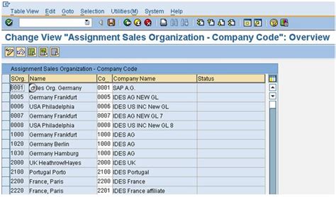 Sap Sd Organizational Structure Flow Chart A Visual Reference Of