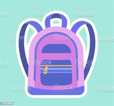 Cute Backpack Icon Stock Illustration Download Image Now Adventure