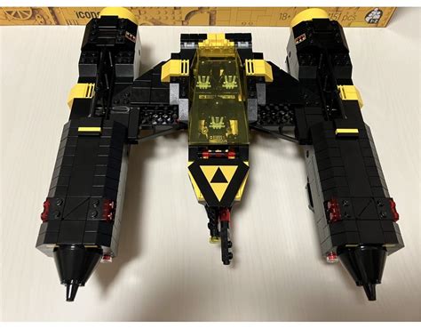 Lego Moc Blacktron Spaceship D By Corydoras Rebrickable Build With Lego