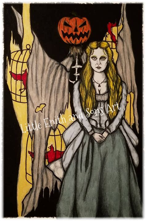 Katrina Van Tassel Sleepy Hollow Movie Character Art Print Magnets