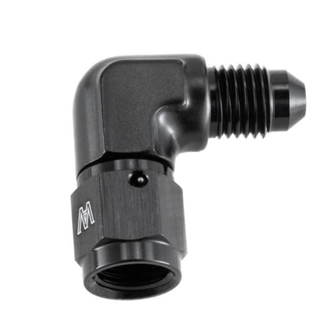 4 An Female To 4an Male Flare 90 Degree Elbow Swivel Fitting Adapter Coupler An4 Ebay