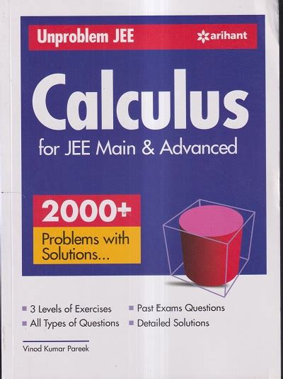 Unproblem Jee Calculus For Jee Main And Advanced 2000 Problems With