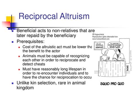 Ppt Reciprocal Altruism And Group Behavior Powerpoint Presentation