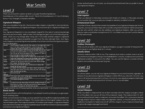 Revised My Fighter Subclass From Feedback From Multiple Sources Any