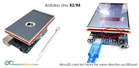 Arduino Tft Lcd Touch Screen Display Arduino Tutorial