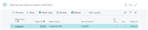 CODEUNIT APIs ODATA V UNBOUND ACTIONS Arquiconsult Soluções Microsoft Dynamics