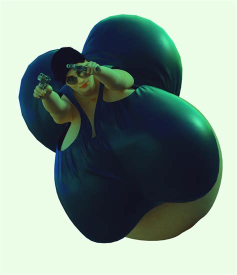 Rule 34 Bad Anatomy Black Hair Fat Guns Akimbo Huge Ass Huge Belly