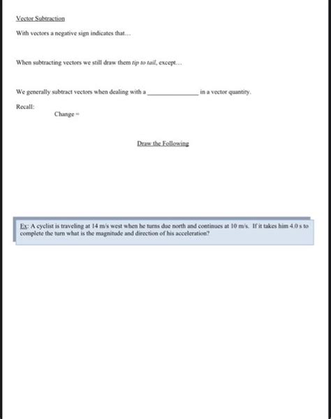 Solved Vector Addition The Component Method There Is