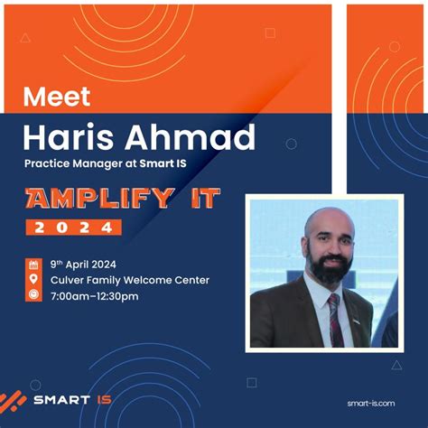 Smart Is On Linkedin Smartis Amplifyit2024 Aiconference Projectmanagement Innovation