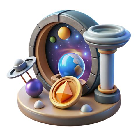 Impressive Classic Cosmic Gateway Planets Space And Ancient