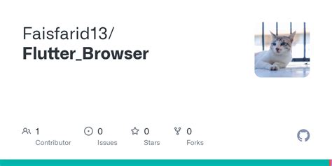 GitHub Faisfarid13 Flutter Browser
