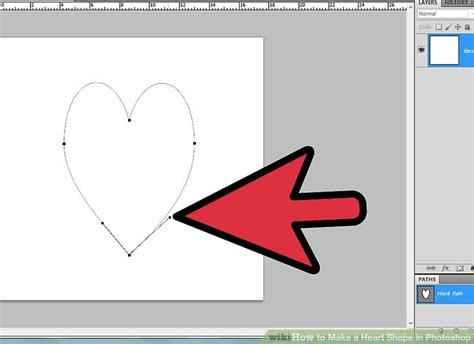 How To Make A Heart Shape In Photoshop Steps With Pictures